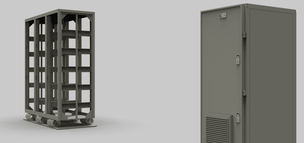 Electromet Aluminium MIL901E Qualified Racks - Electromek
